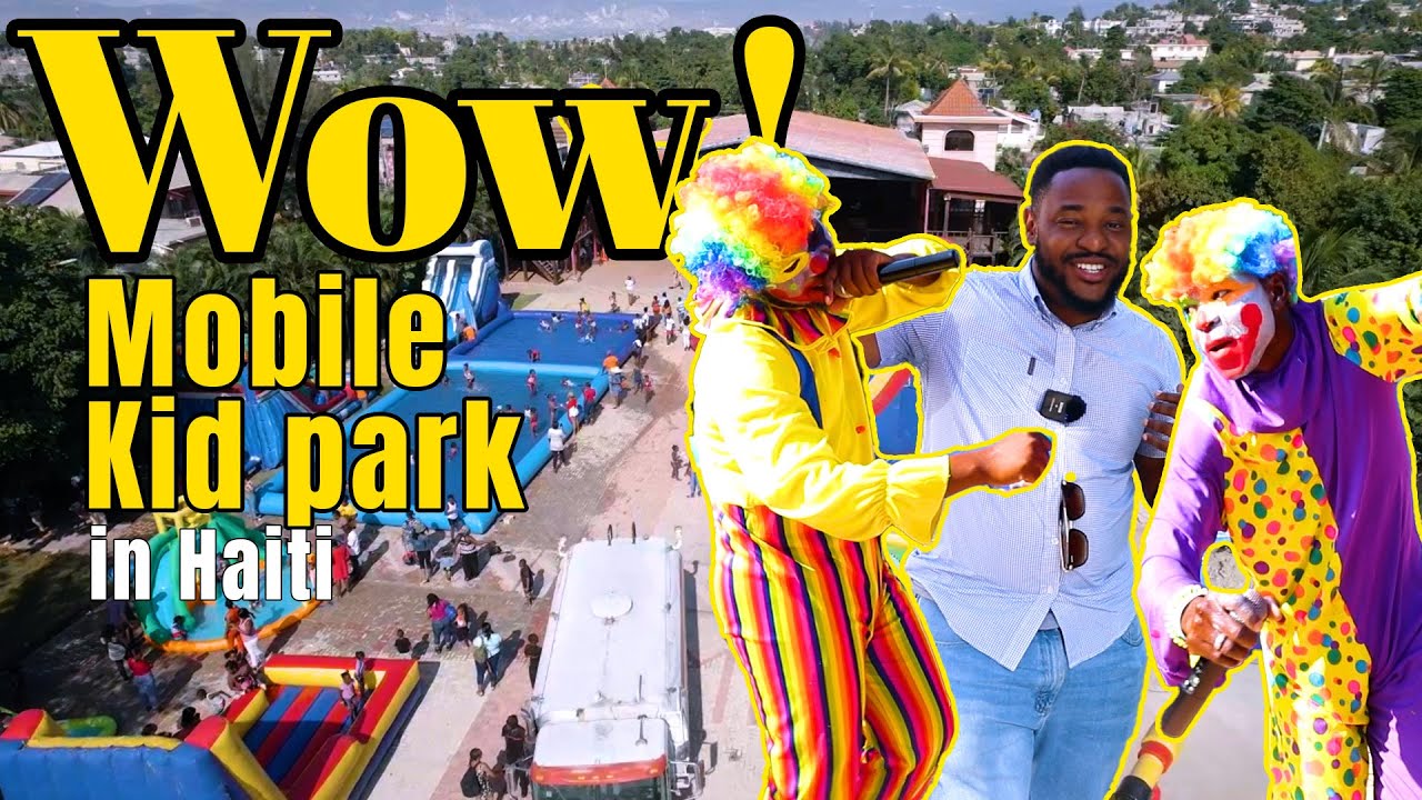 Visiting Ti Ta To - Mobile Kid Park bringing Joy to Kids in Haiti ...